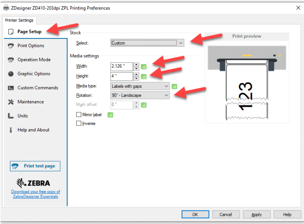 How To Print Image On Zebra Printer